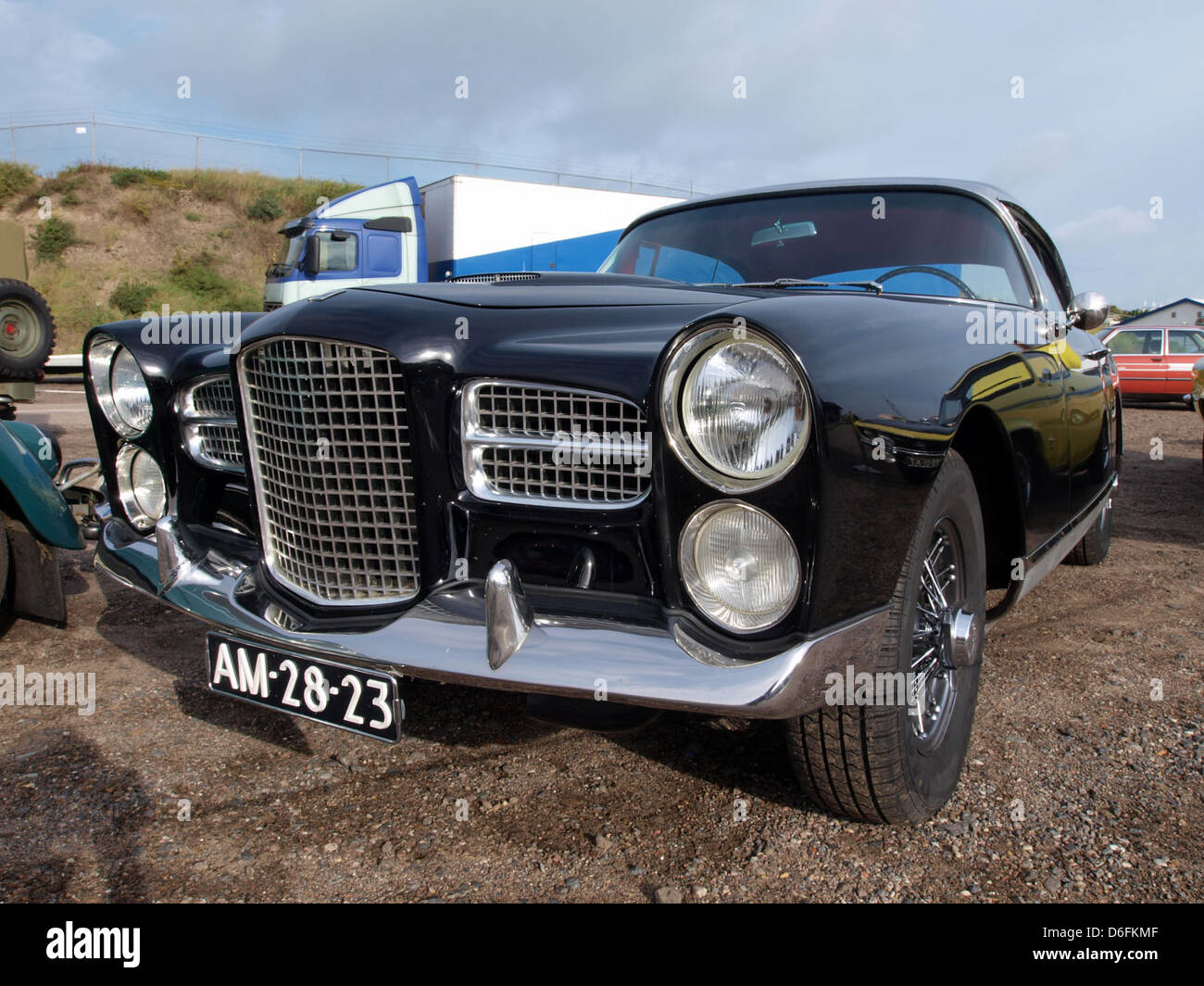 A 1960 Facel Vega, a luxury automobile renowned for its French ...