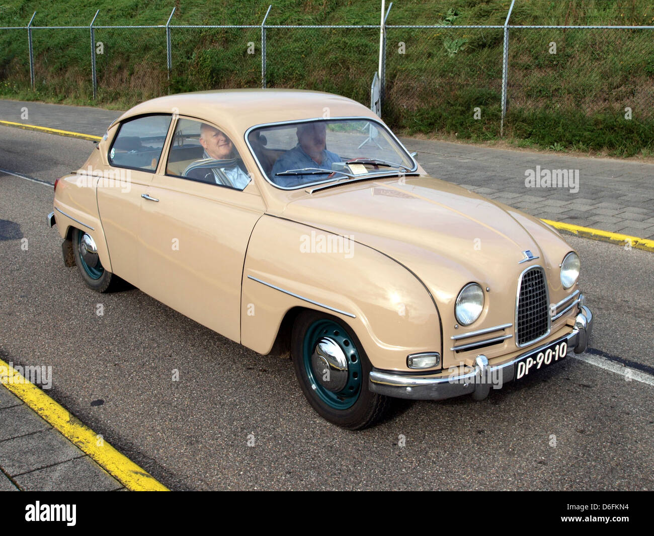 1960 Saab 96 pic1 Stock Photo - Alamy