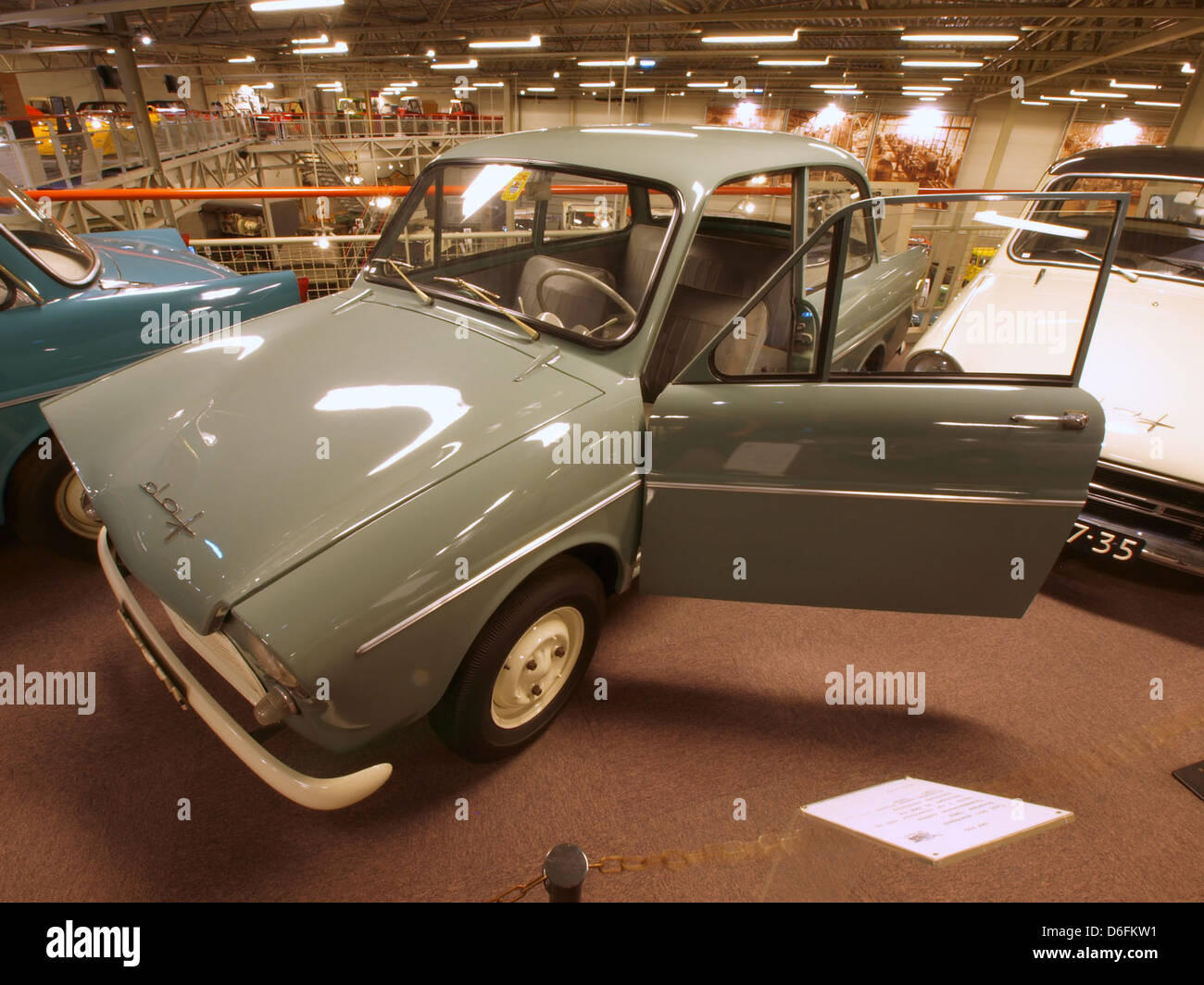 The 1962 DAF 750 Type 301 Standaard is a small passenger car produced ...