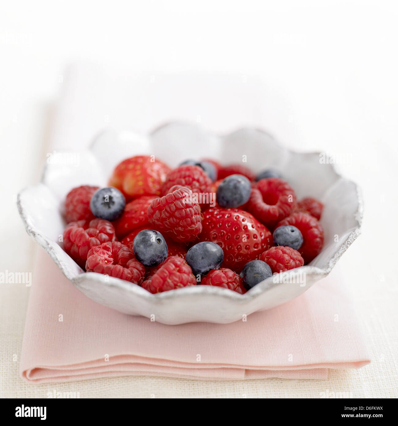 Berries mixed bowl hi-res stock photography and images - Alamy