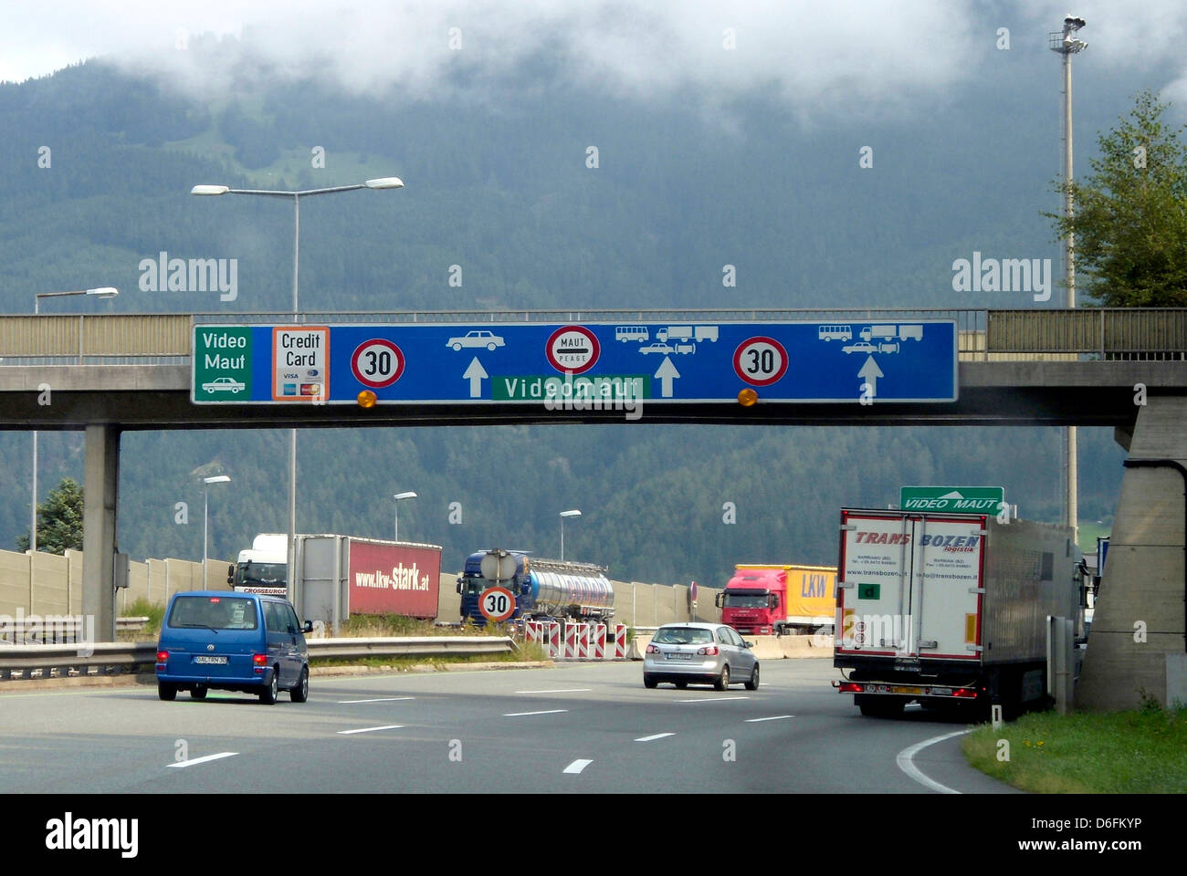 Italian motorway hi-res stock photography and images - Alamy