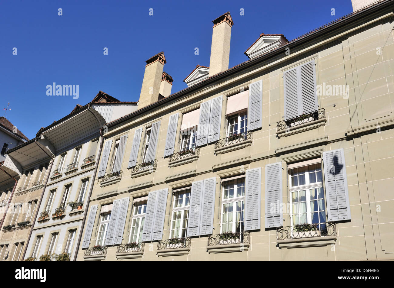 Houses, Bern, Switzerland Stock Photo - Alamy