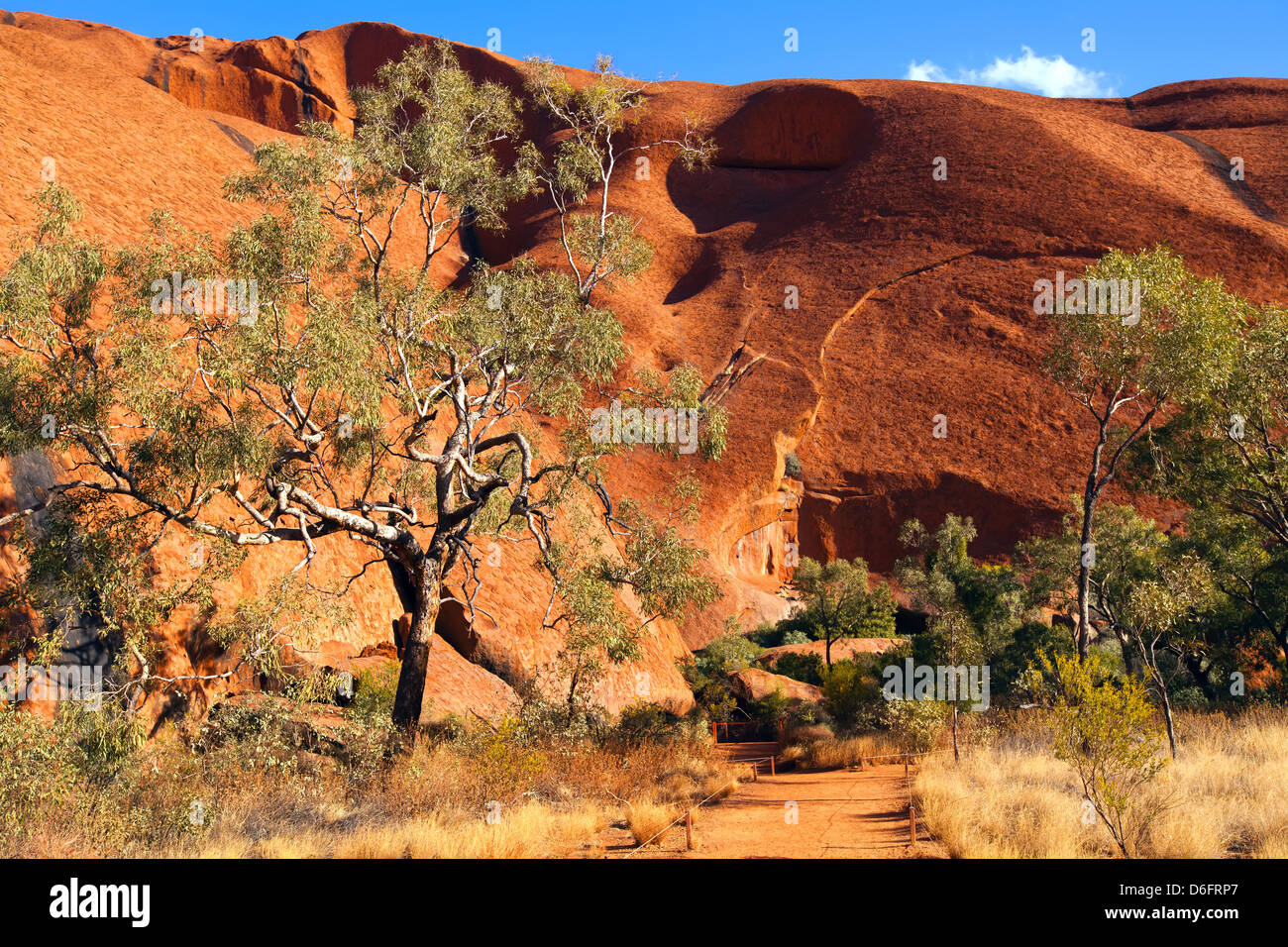 landscape landscapes outback Australian Uluru Ayers Rock in the ...