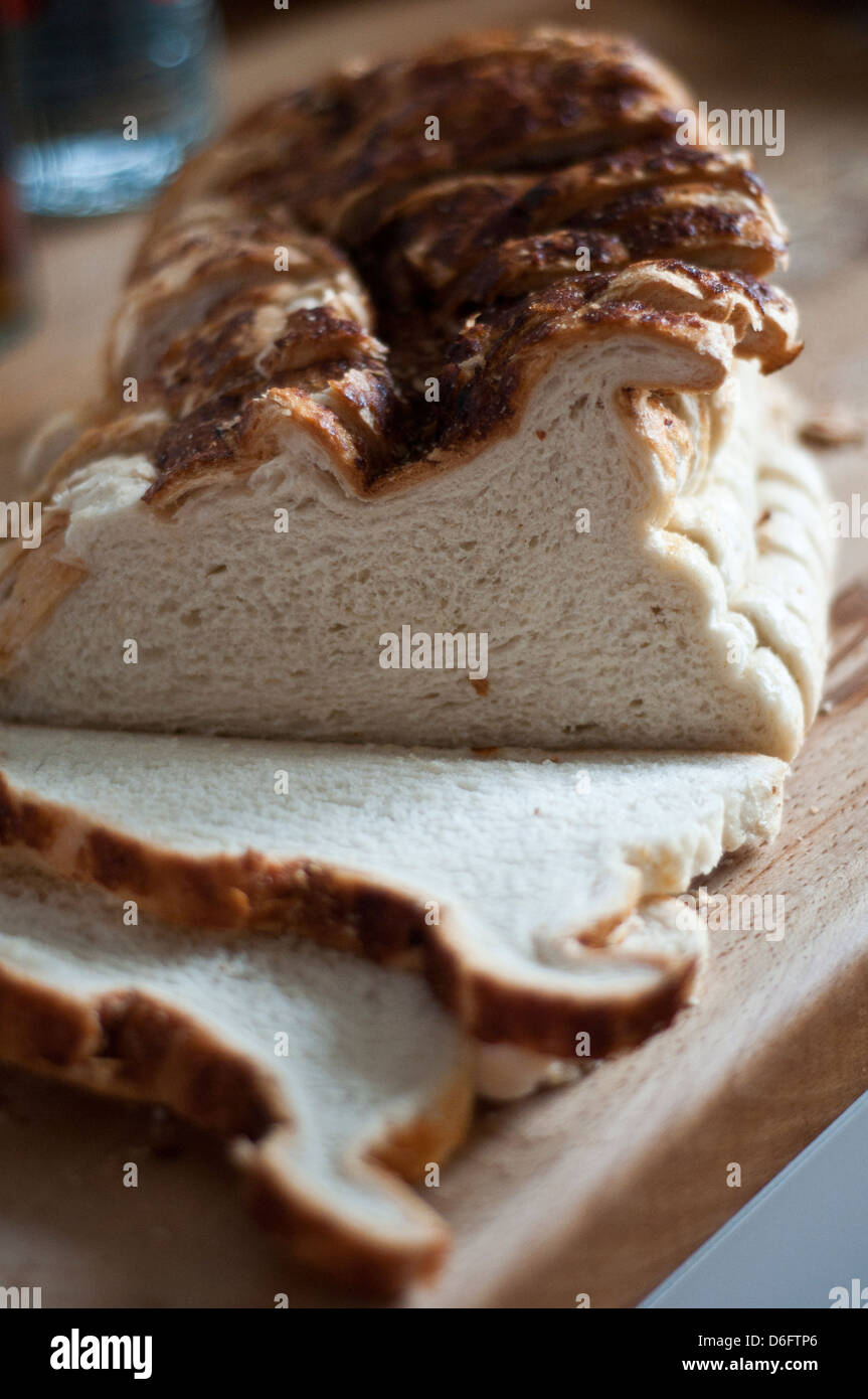 Loaf of Tiger Bread Stock Photo - Alamy