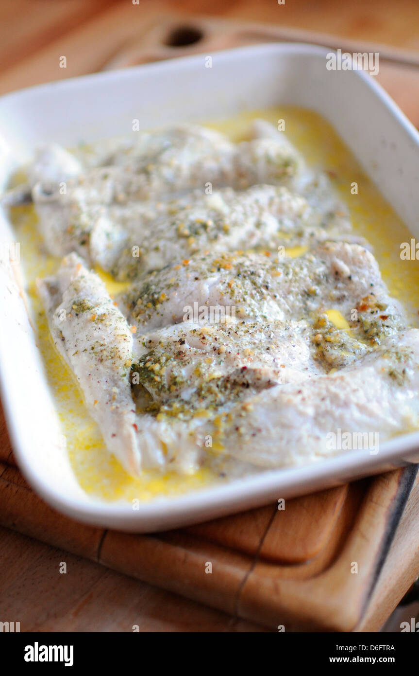 Cod fish dish hi-res stock photography and images - Alamy