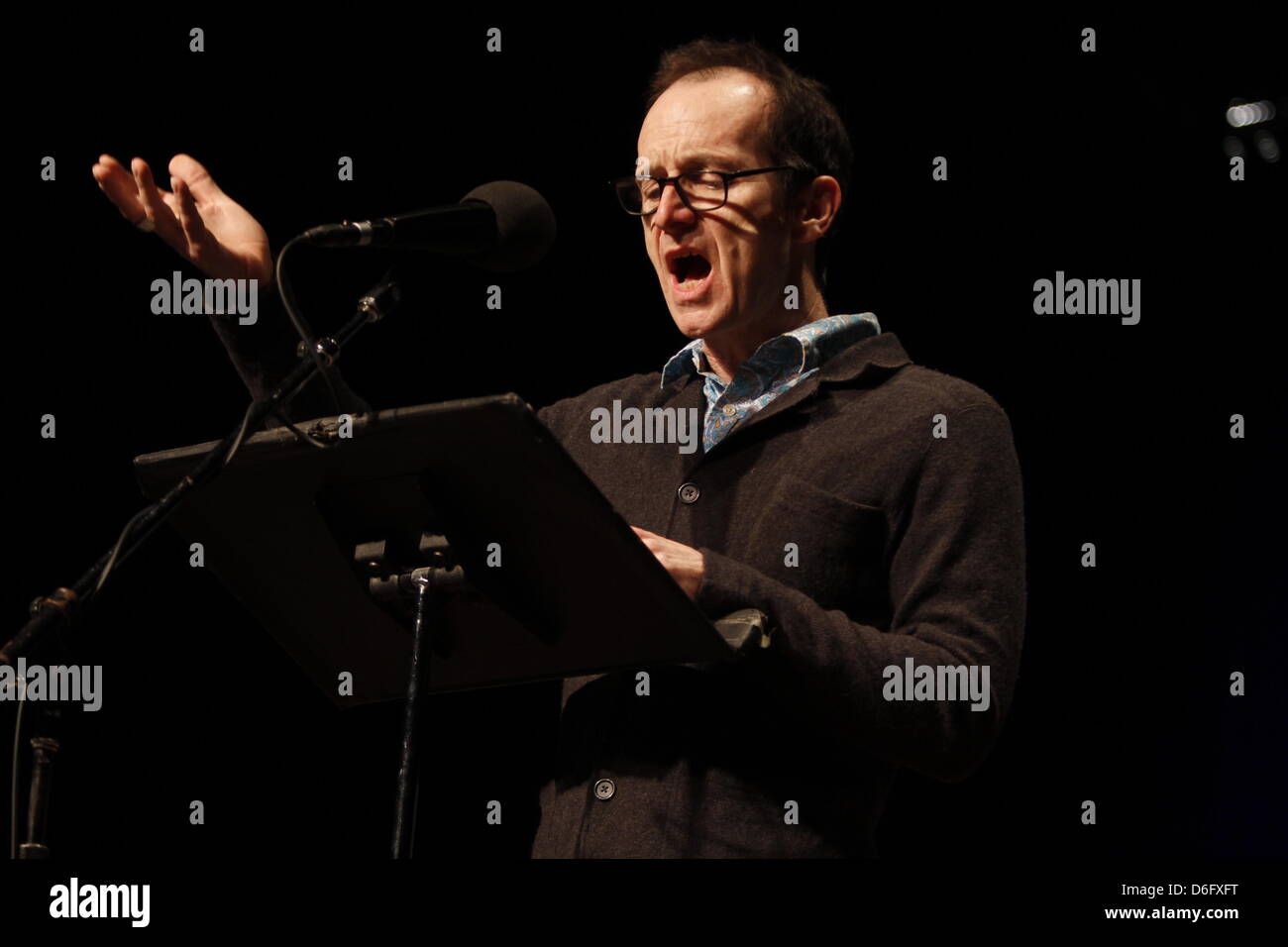 New York, U.S. April 17, 2013. Actor Denise O'Hare at Selected Shorts ...