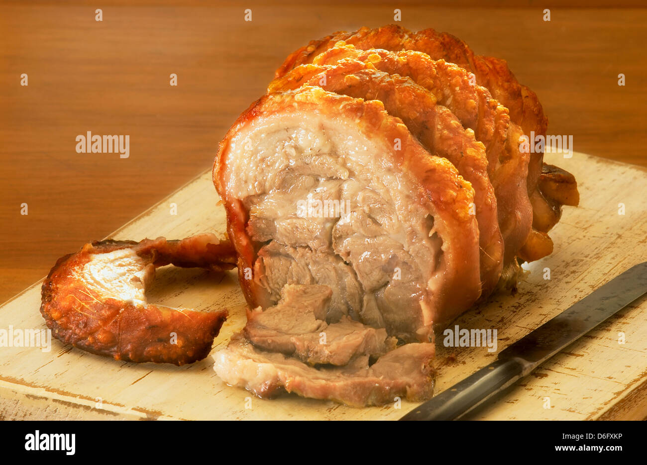 Rolled pork joint hi-res stock photography and images - Alamy