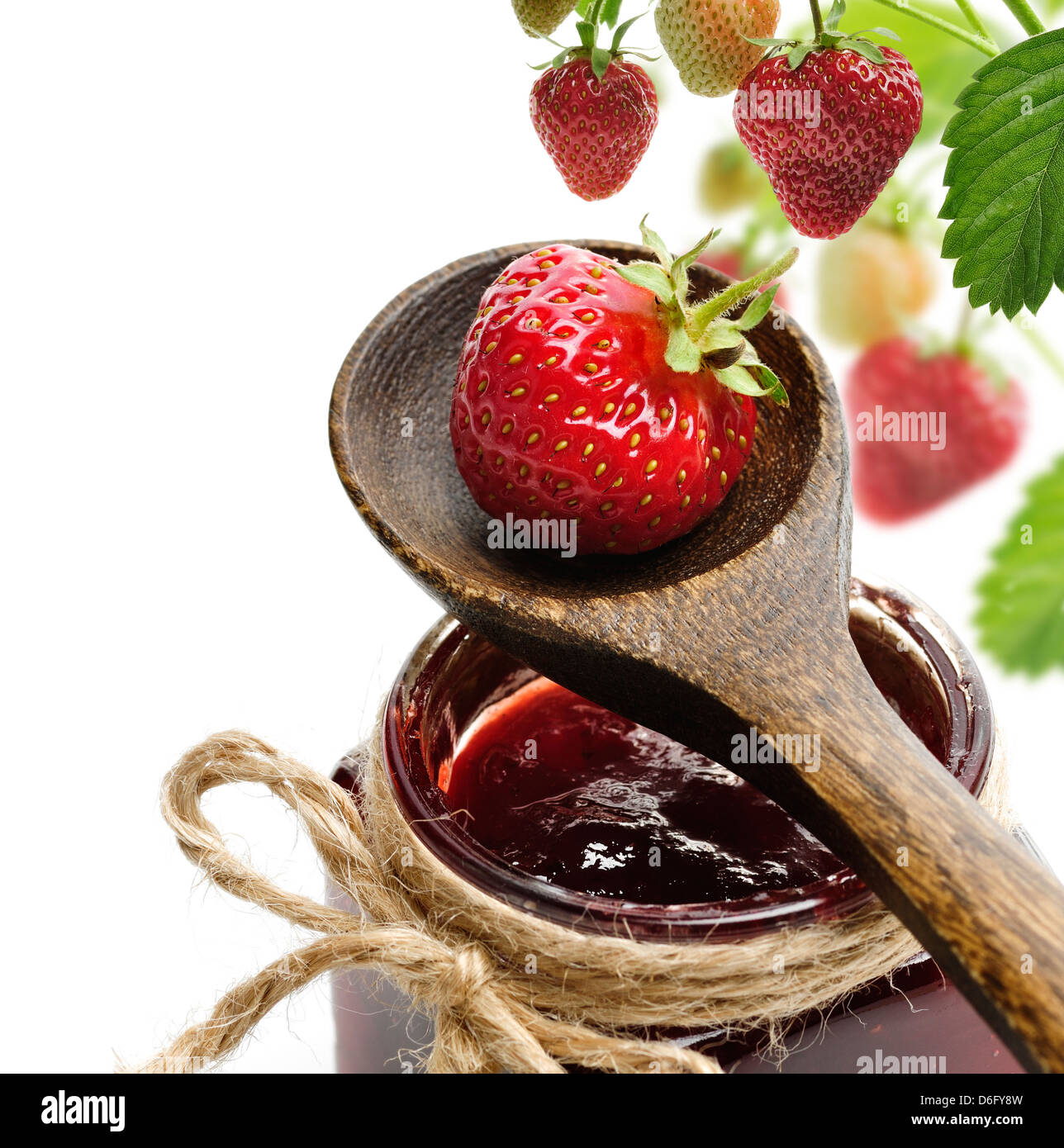 Strawberry jam a jar hi-res stock photography and images - Alamy