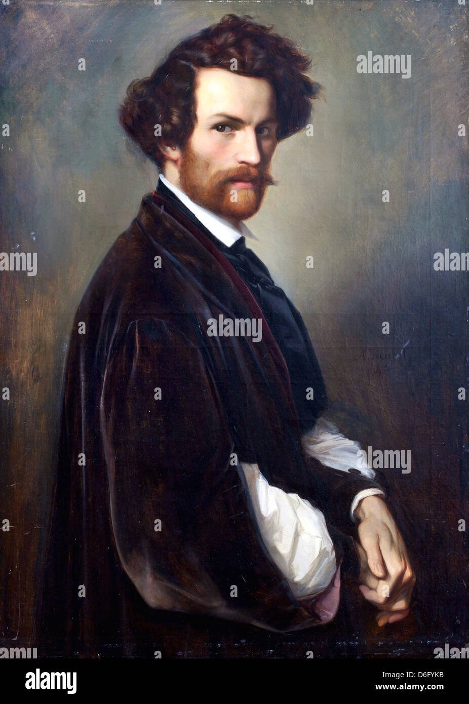 Self portrait 1846 oil canvas hi-res stock photography and images - Alamy