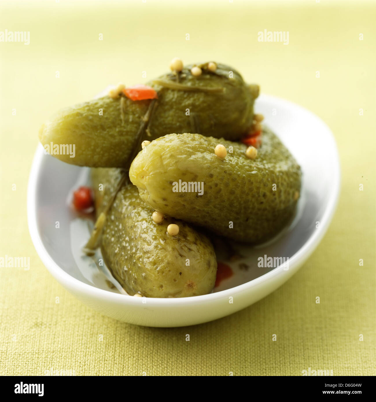 Pickled cucumber pickle gherkin hi-res stock photography and images - Alamy
