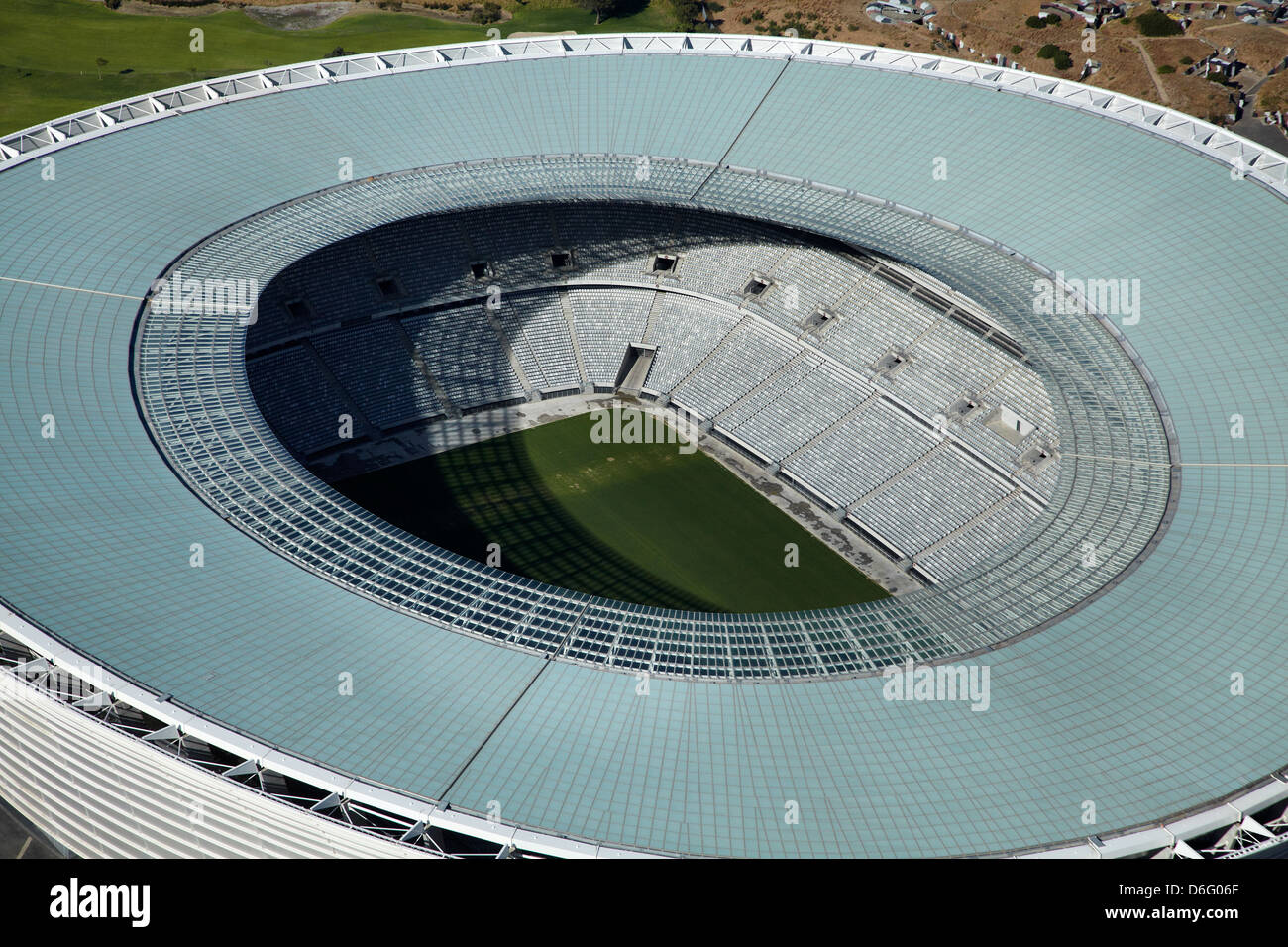 Cape Town Stadium, Cape Town, South Africa - aerial Stock Photo - Alamy