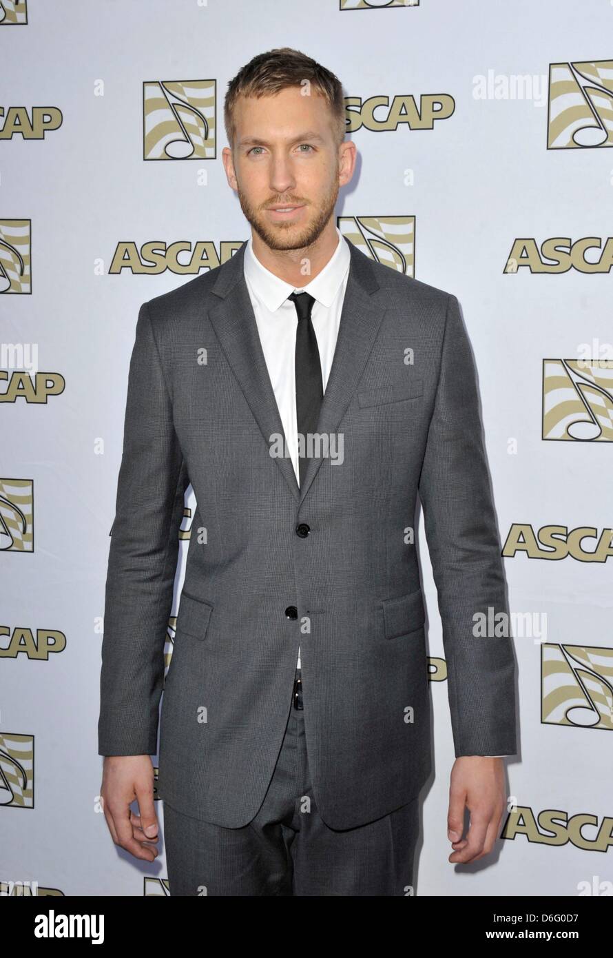 Los Angeles, CA, USA. April 17, 2013. Calvin Harris at arrivals for ...