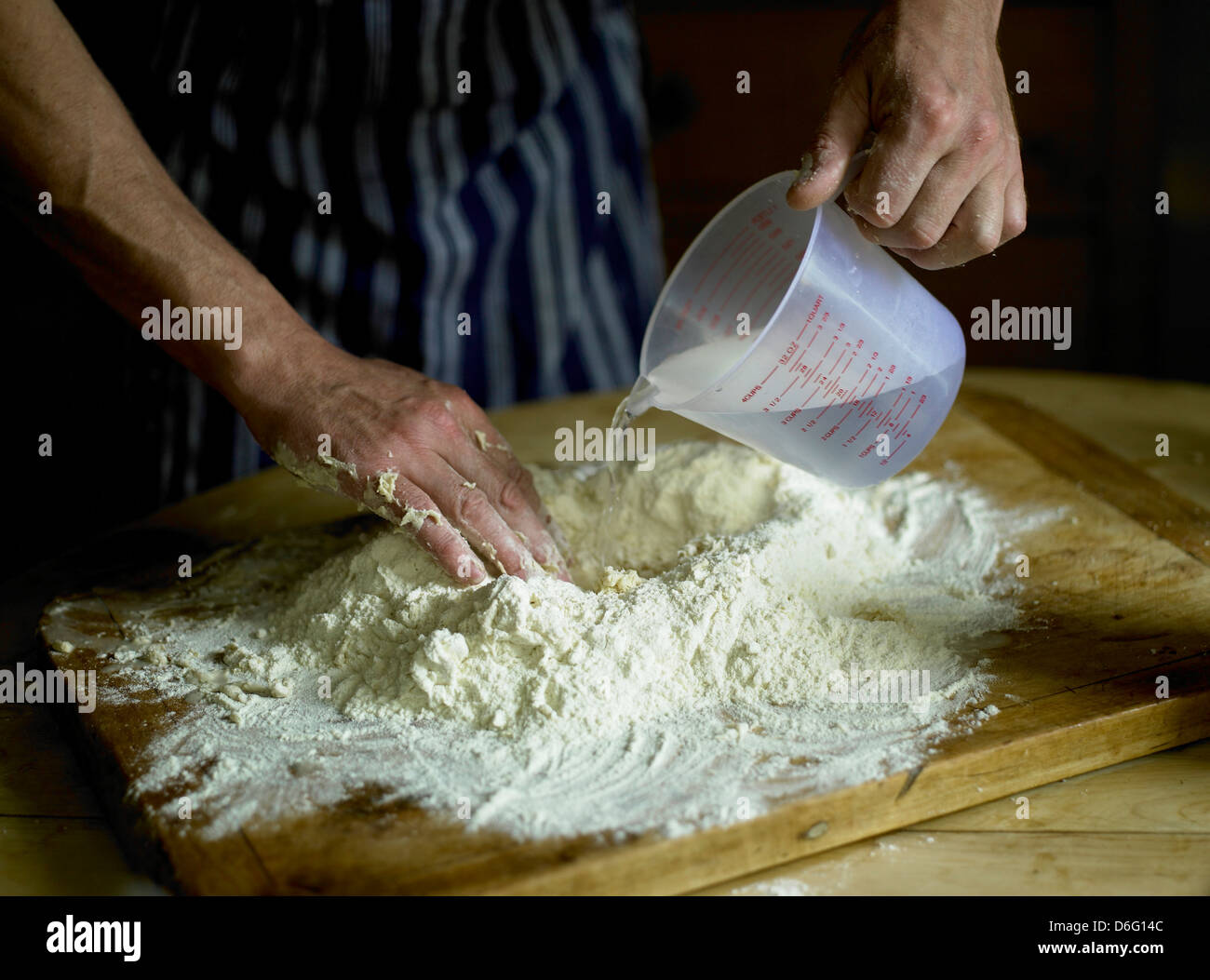 Adding the water hi-res stock photography and images - Alamy