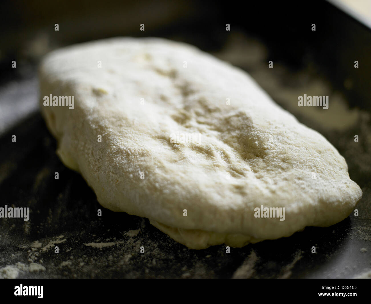 Italian style bread - with recipe /step shot Stock Photo - Alamy