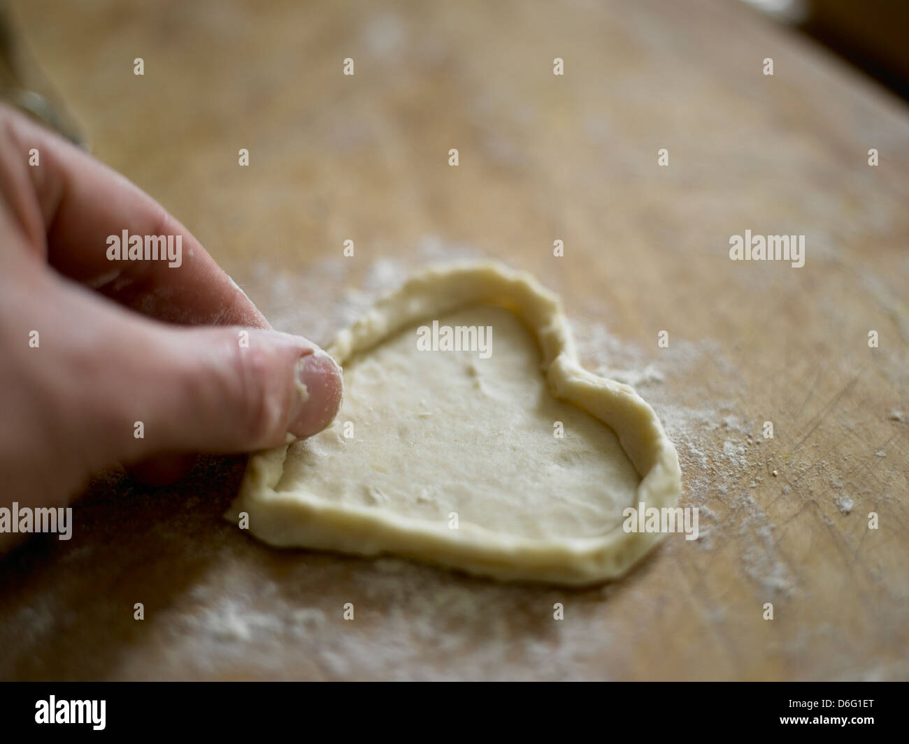 Shaping pastry/ step shot Stock Photo - Alamy
