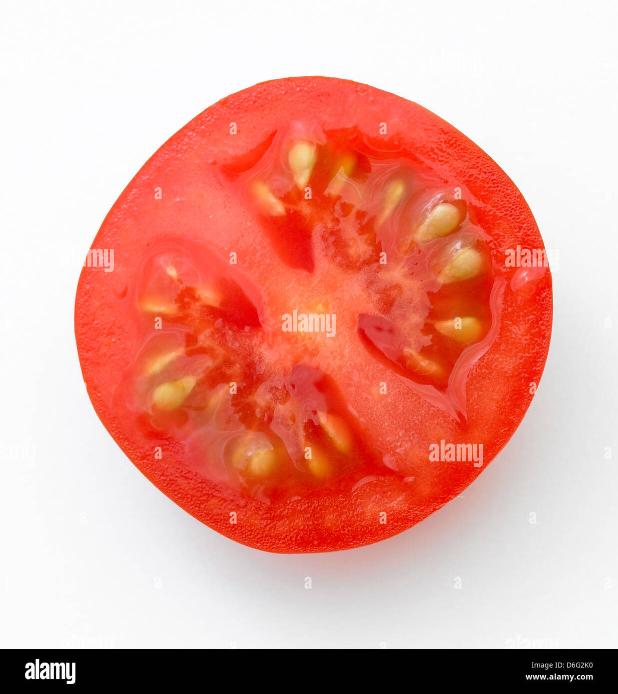 Slice of tomato Stock Photo - Alamy