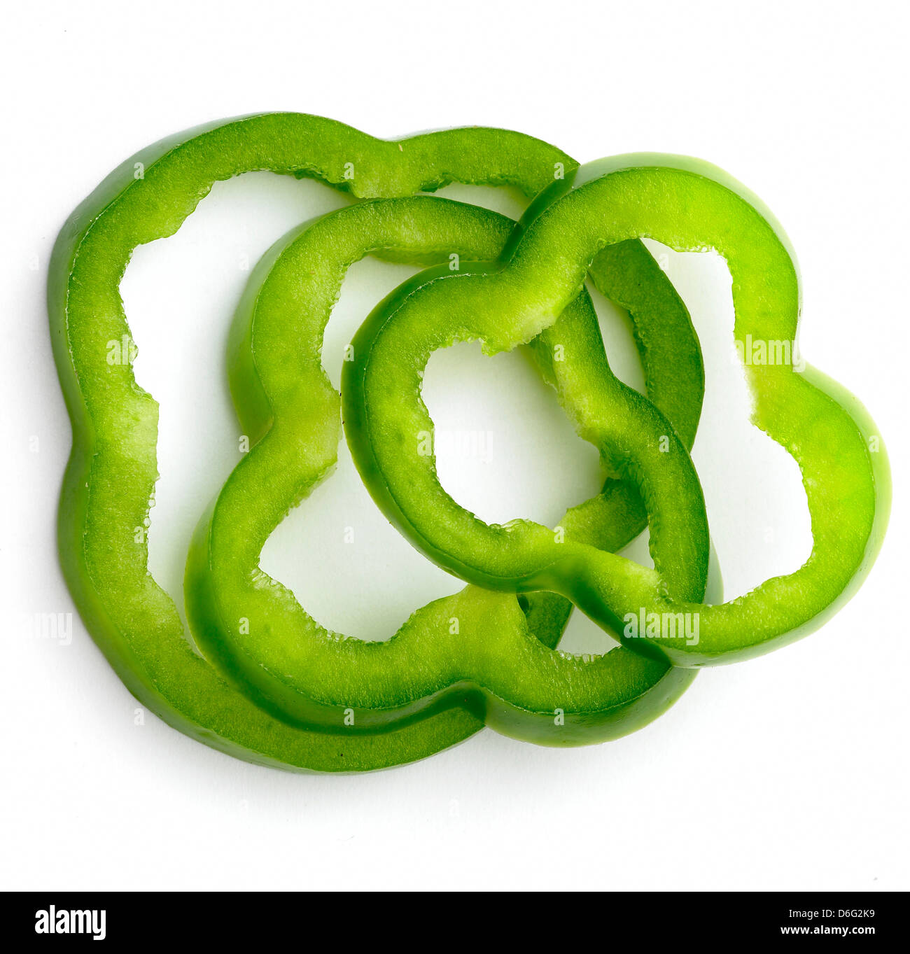 Overhead shot fresh green Cut Out Stock Images & Pictures - Alamy