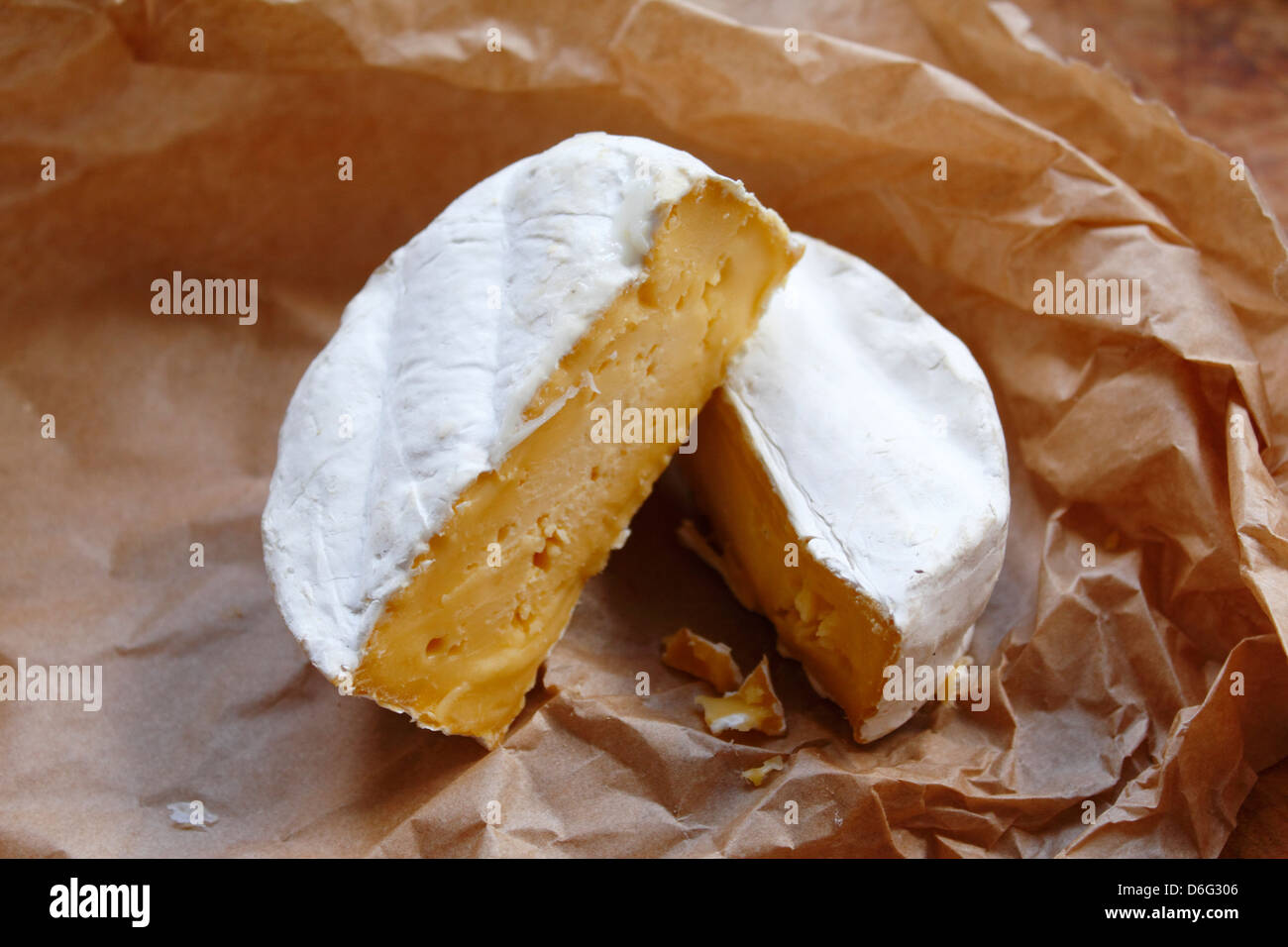 Cows Milk Soft Cheese Stock Photo - Alamy