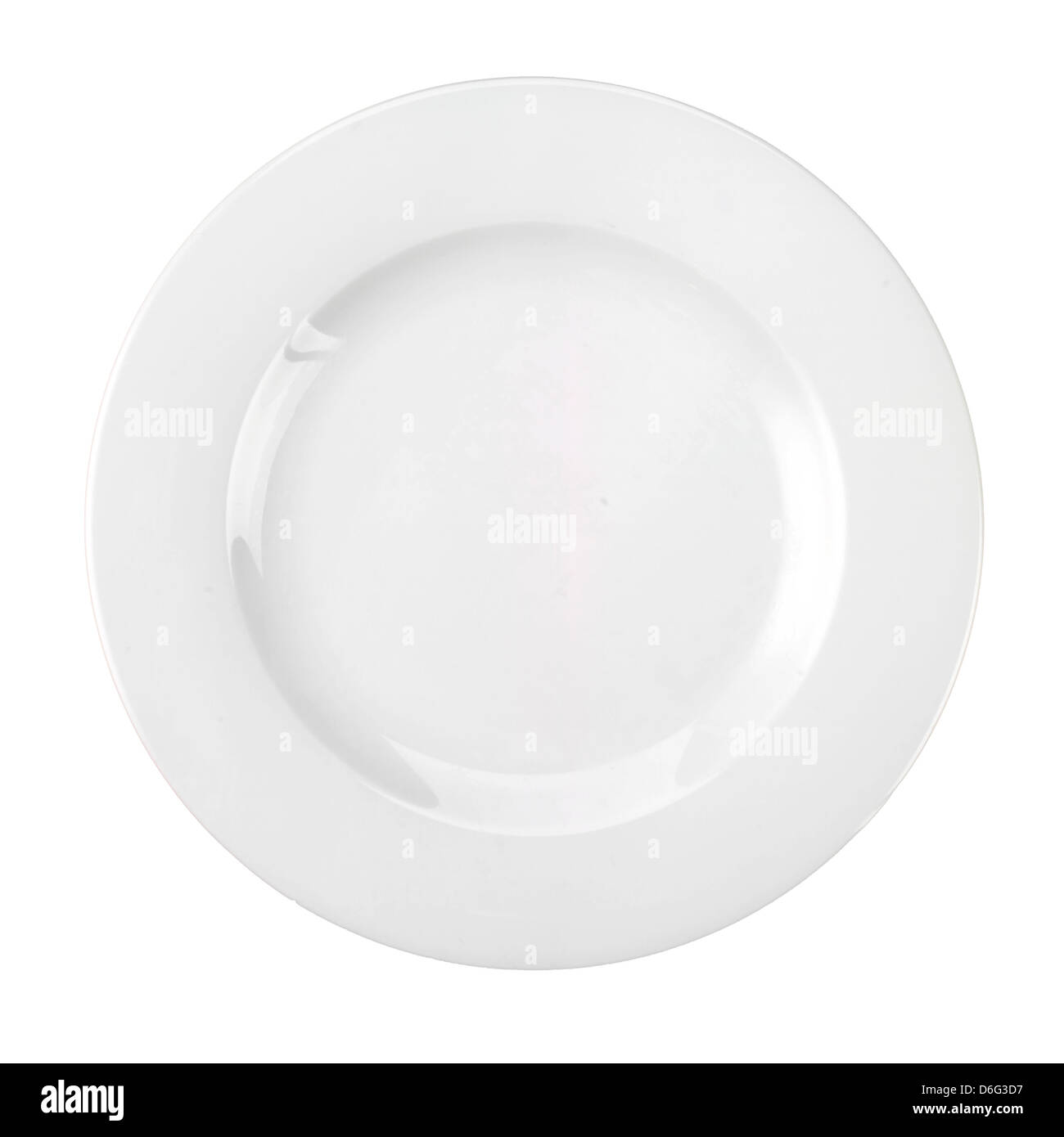 Empty Plate cut out Stock Photo - Alamy