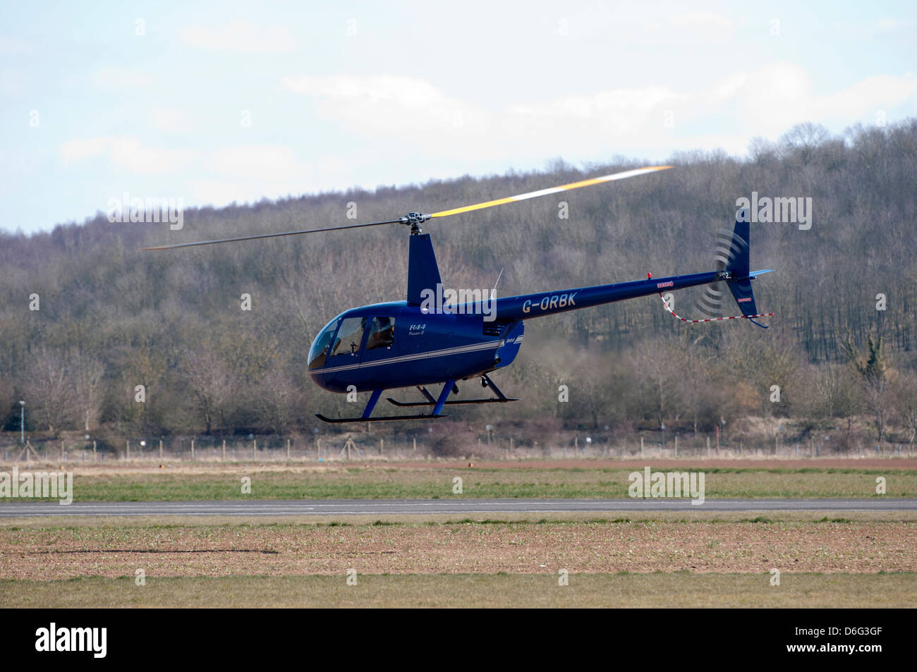 Robinson R-44 Raven II helicopter Stock Photo - Alamy