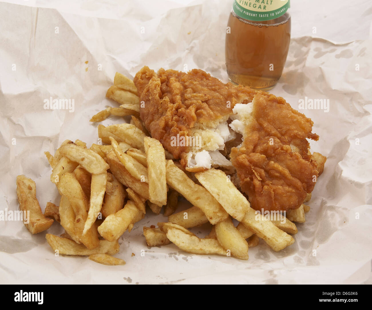 Fish and Chip Supper Stock Photo - Alamy