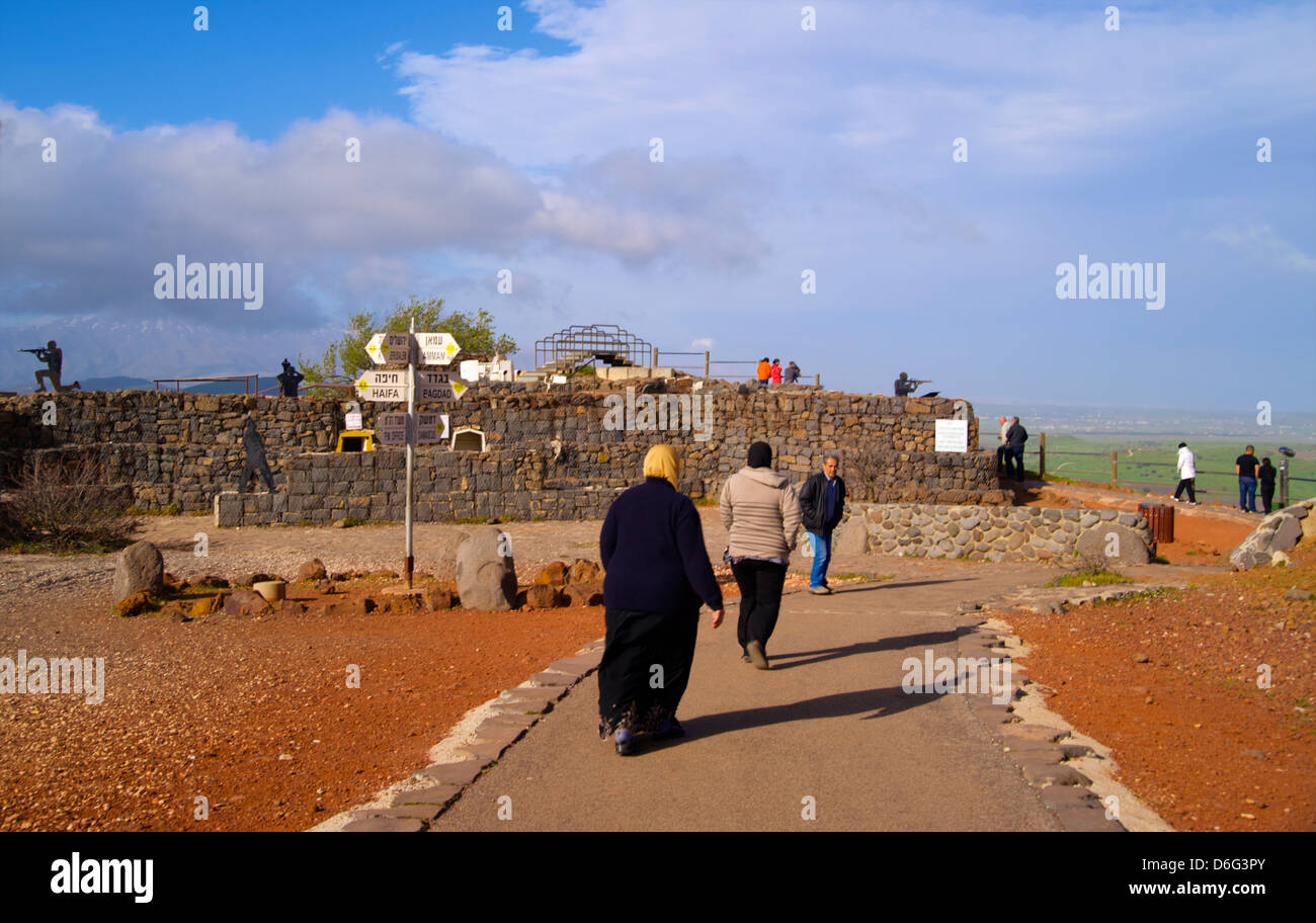 Mount Avital and Mount Bental Nature Reserve, Golan Heights, Israel ...