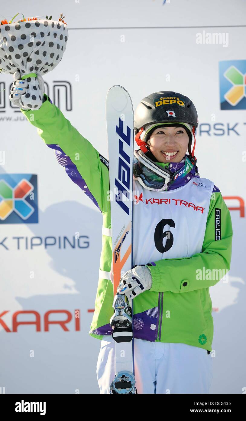 Miki Ito (JPN), MARCH 8, 2013 - Moguls : Second placed Miki Ito of ...