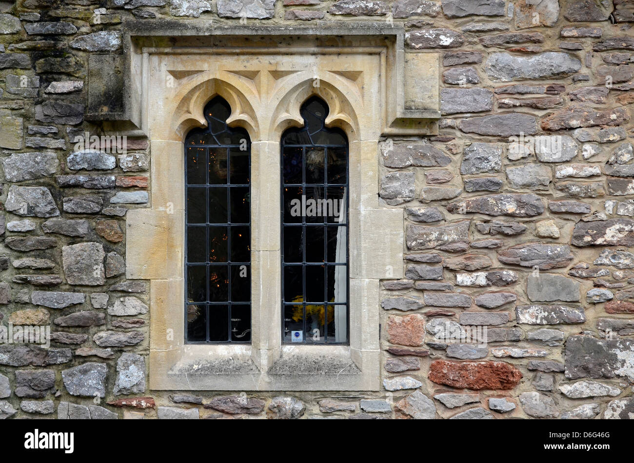 Buildings in The Square (former marketplace) of the historic village of ...
