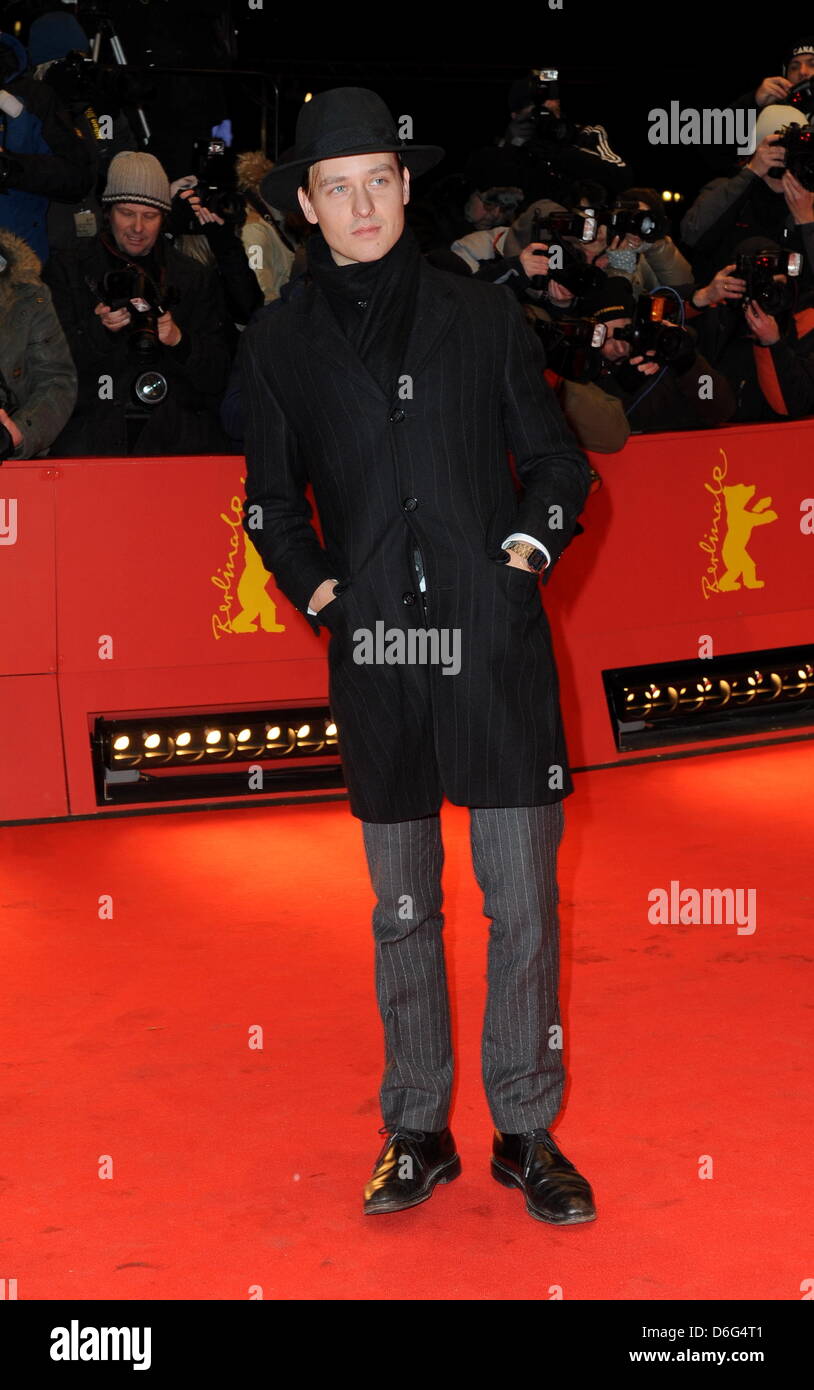 German actor Tom Schilling arrives for the premiere of the movie ...