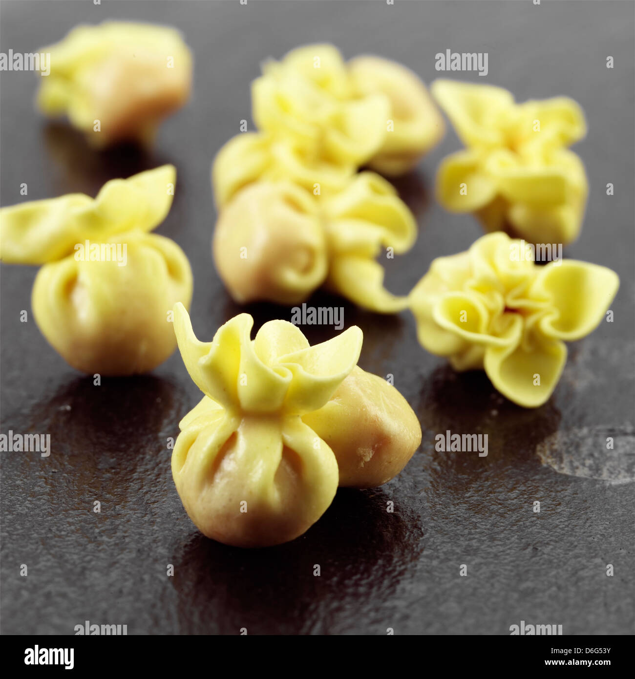 Filled Pasta parcels Stock Photo - Alamy