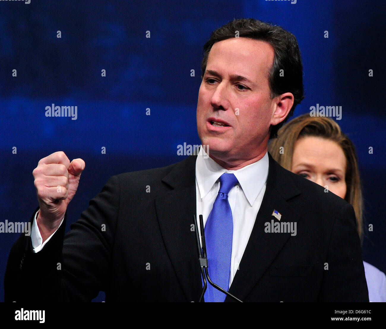Former United States Senator Rick Santorum (Republican of Pennsylvania ...