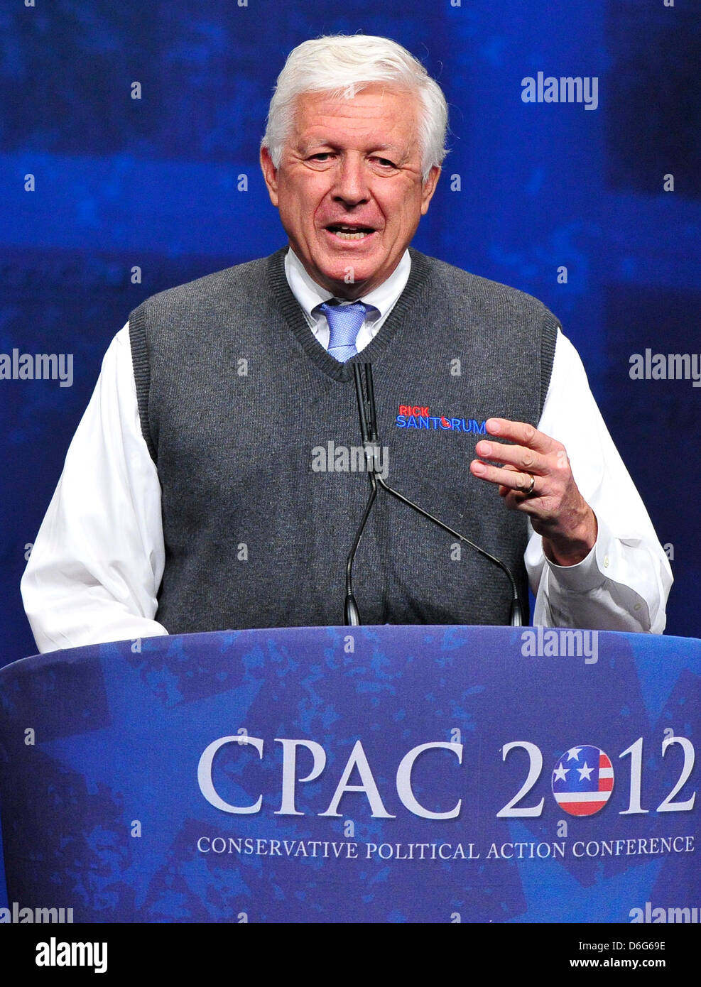 Foster Friess, Chairman, Friess Associates, introduces former United ...