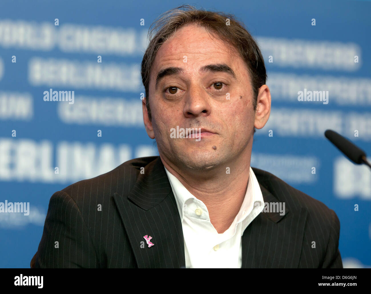 Actor Salvatore Striano attends a press conference for the movie ...