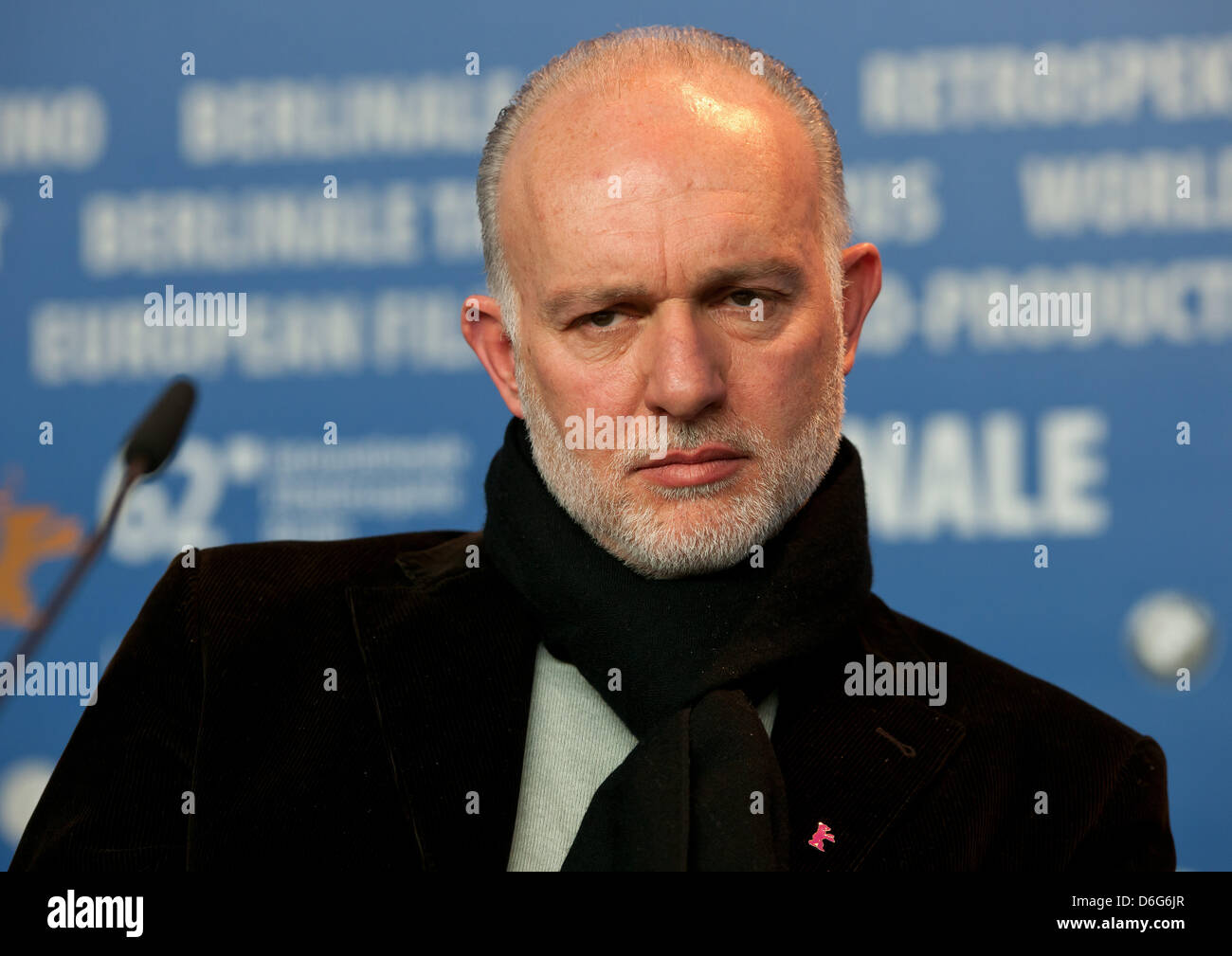 Actor Fabio Cavalli attends a press conference for the movie "Caesar ...