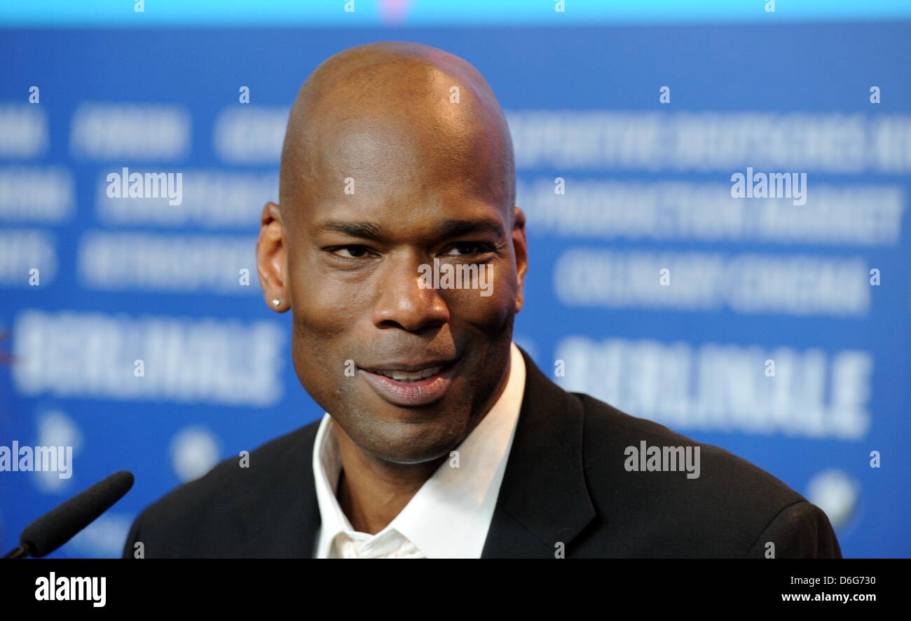 US actor Christopher Kirby attends the press conference for the movie ...