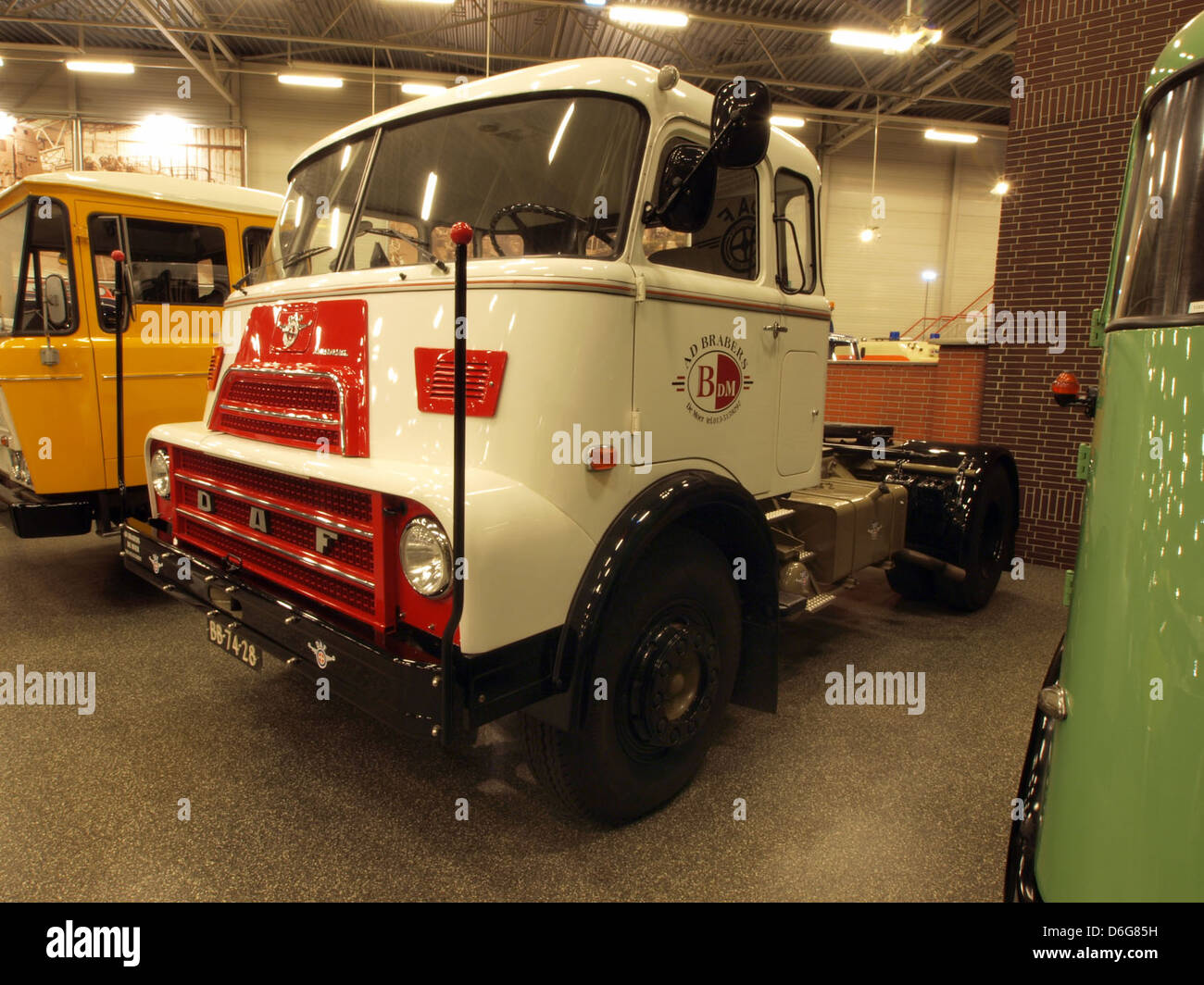 The 1968 DAF T 2400 DK is a Dutch-built truck with a robust design ...