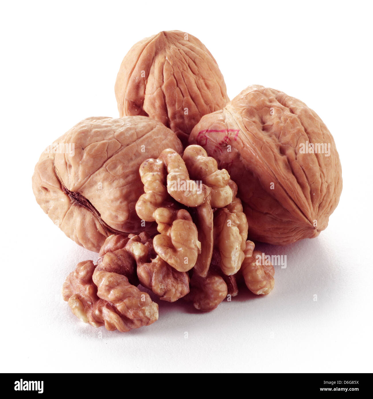 Piles of nuts Cut Out Stock Images & Pictures - Alamy