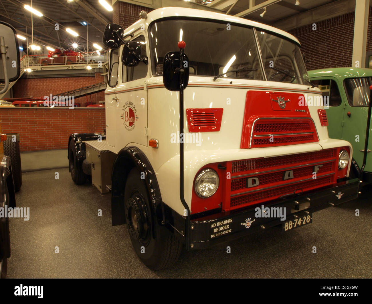 The 1968 DAF T 2400 DK is a Dutch-built truck designed for both cargo ...