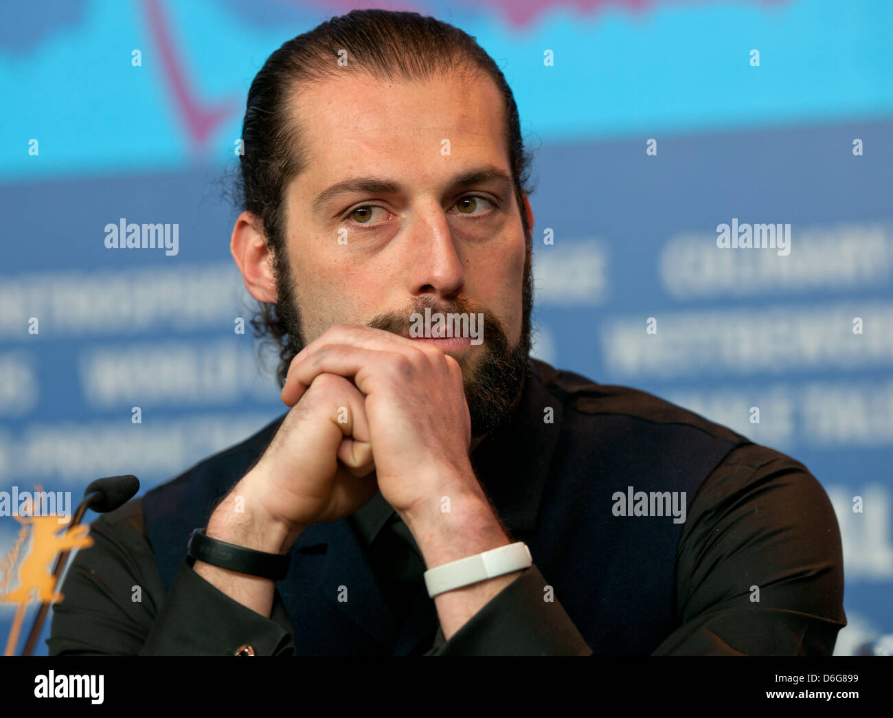 Screenwriter and Co-Producer Asimakis Alfa Pagidas attends the press ...