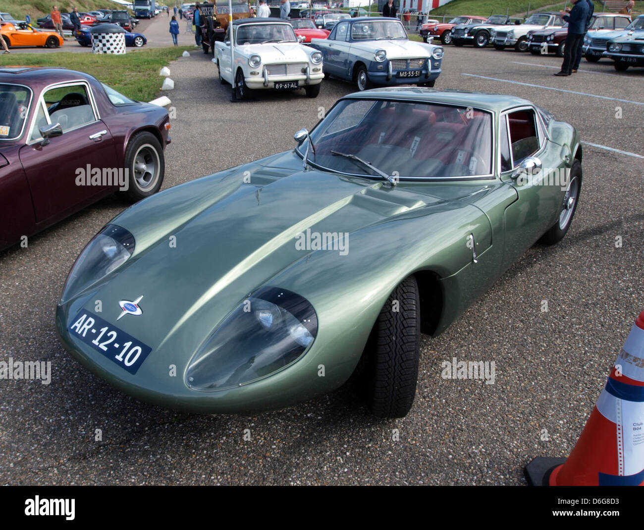 The 1968 Marcos 1600 is a British sports car with a distinctive ...