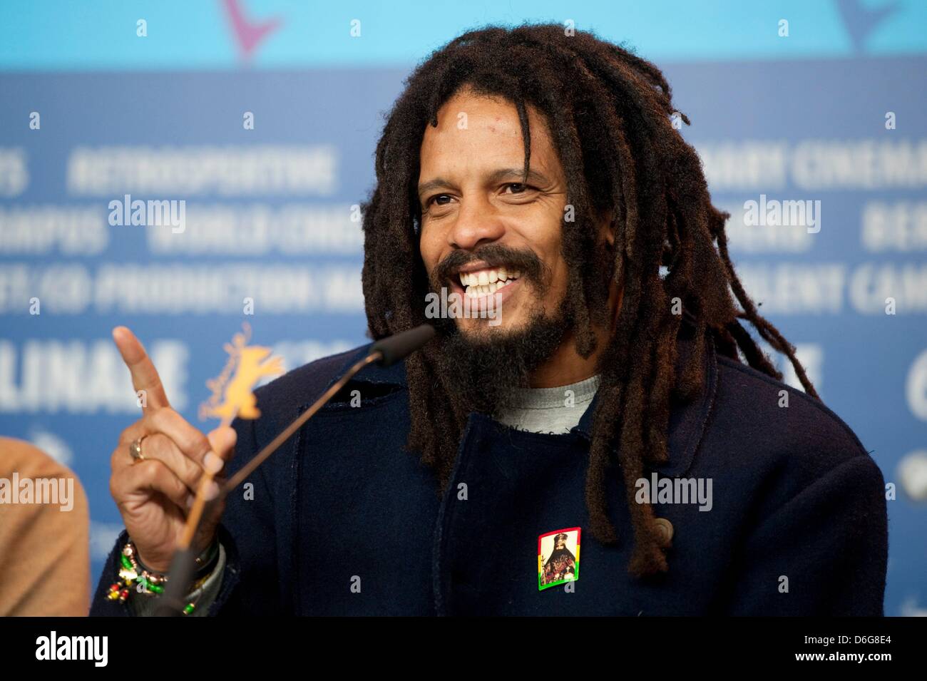 Jamaican musician Rohan Marley attends the press conference for the ...
