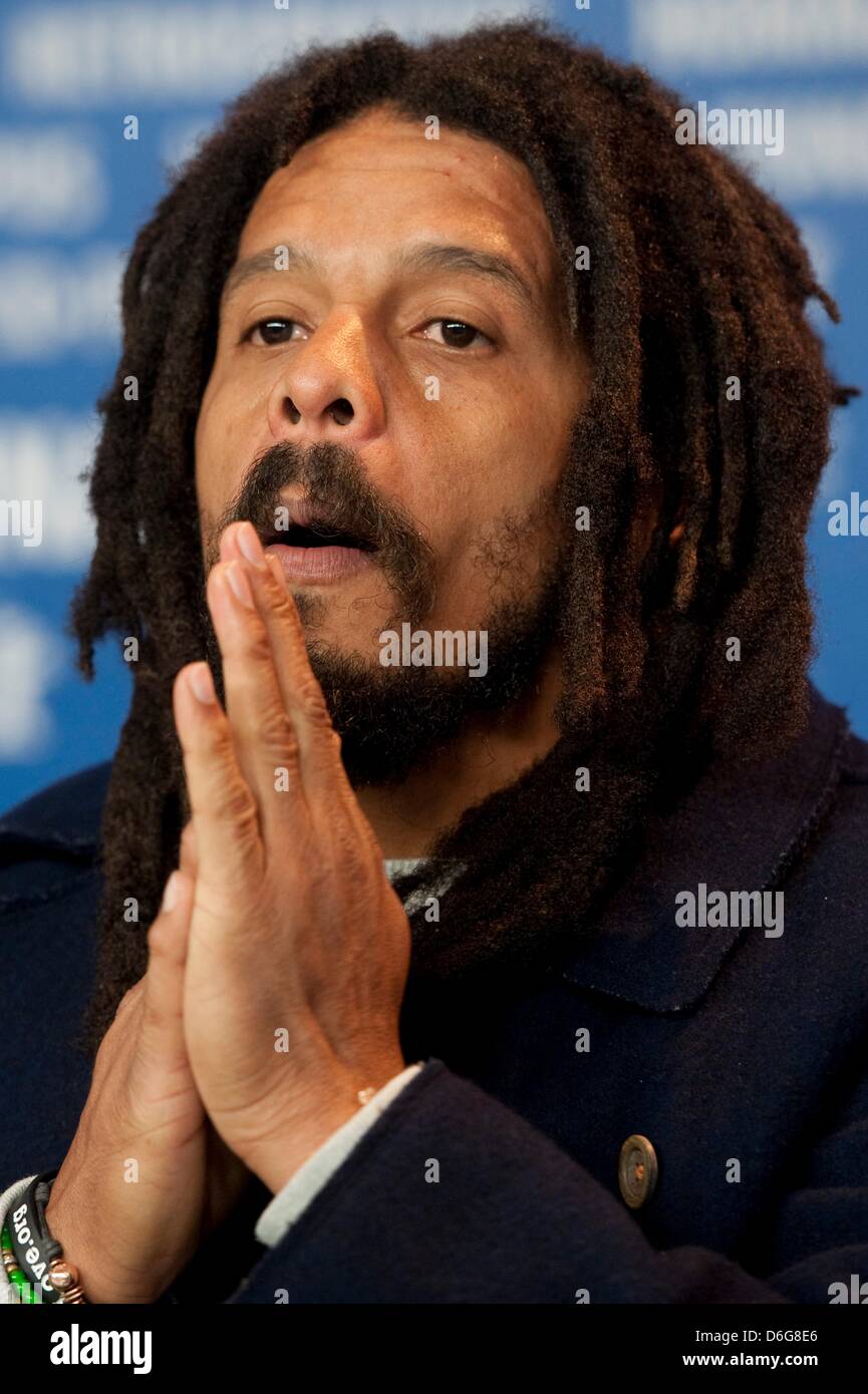 Jamaican musician Rohan Marley attends the press conference for the ...