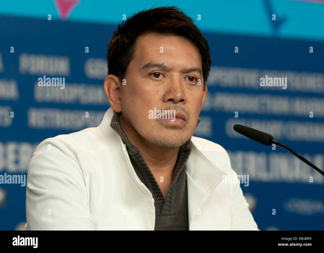 Philippine director Brillante Mendoza attends the press conference for ...