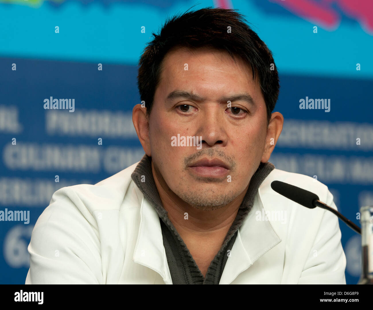 Philippine director Brillante Mendoza attends the press conference for ...