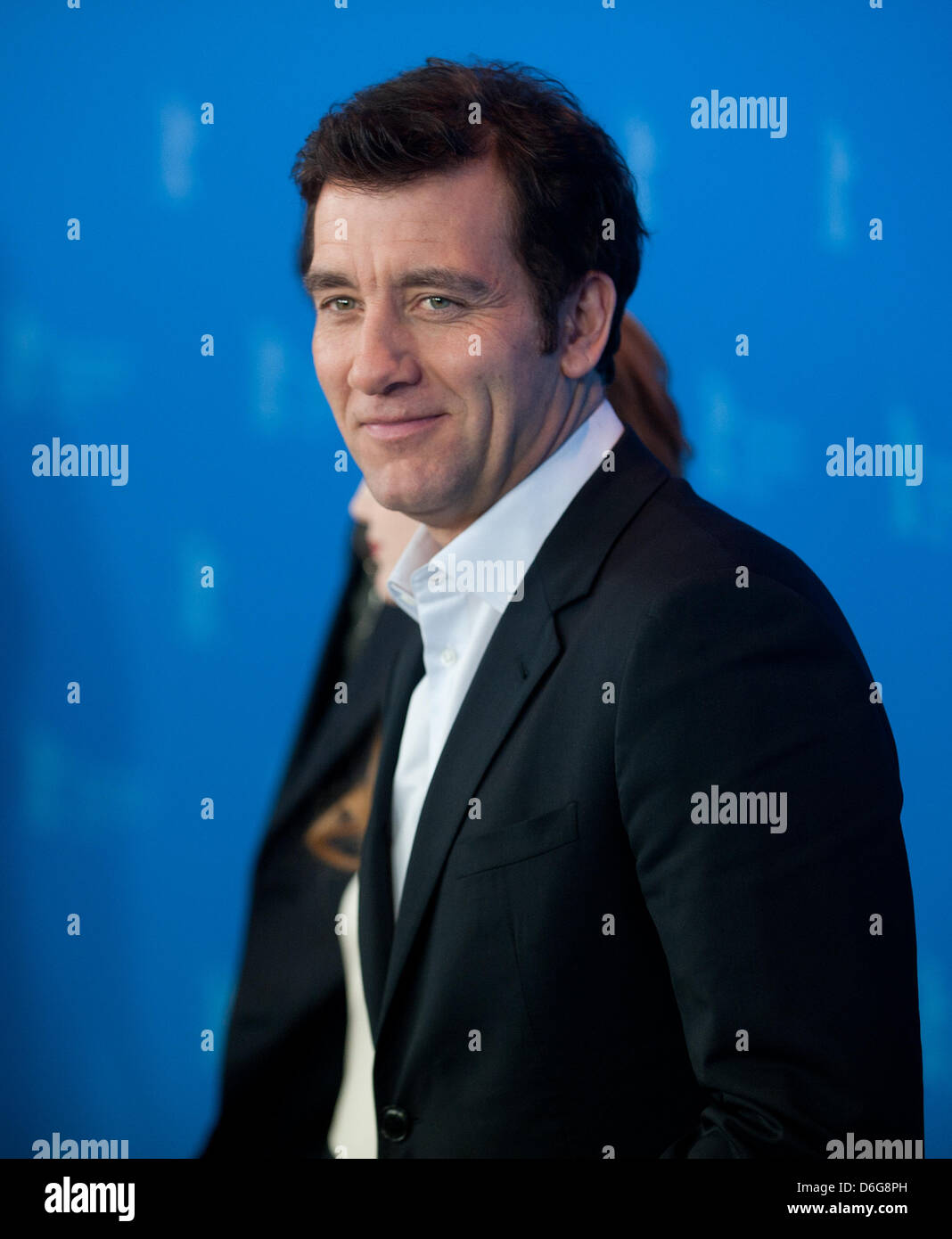 British actor Clive Owen poses at a photocall for the movie Shadow ...