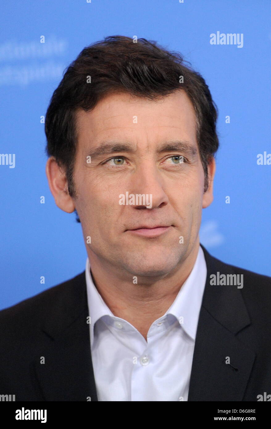 British actor Clive Owen poses at a photocall for the movie Shadow ...