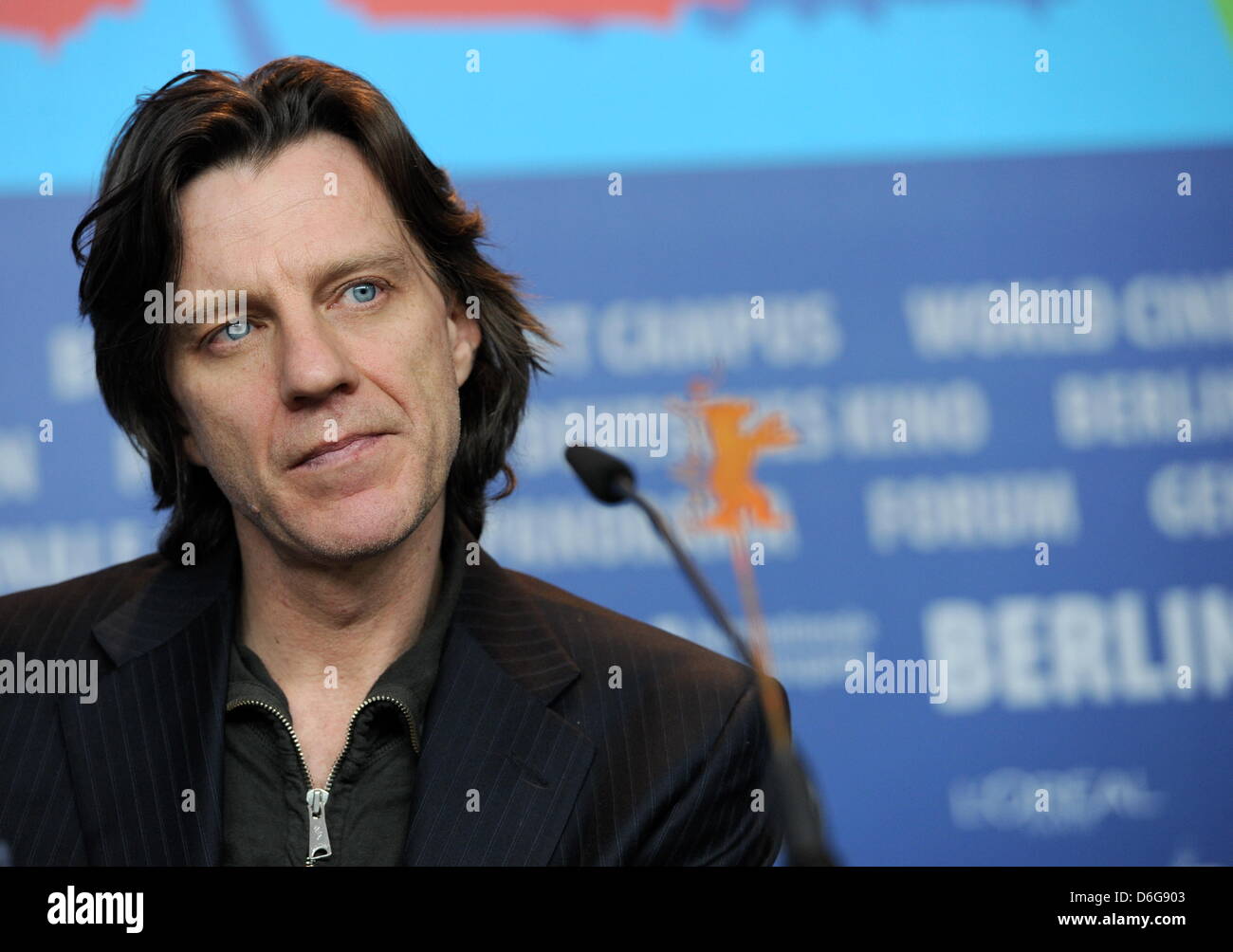 British director James Marsh attends the press conference of the movie ...