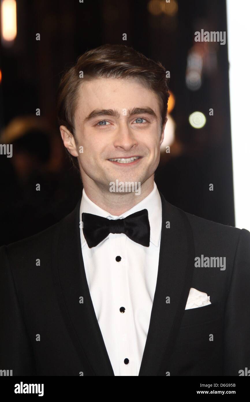 Actor Daniel Radcliffe attends the British Academy Film Awards at Royal ...