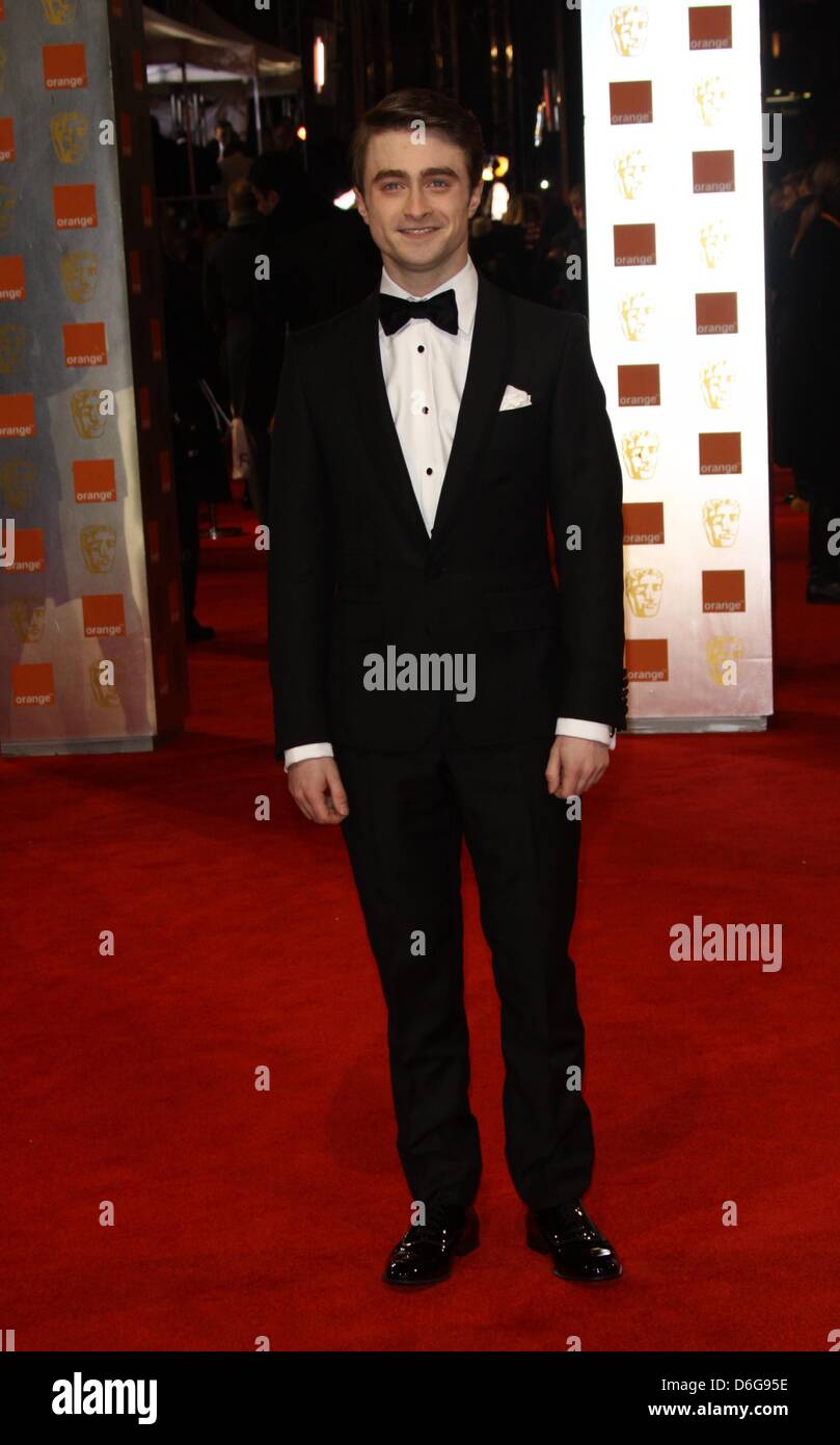 Actor Daniel Radcliffe attends the British Academy Film Awards at Royal ...