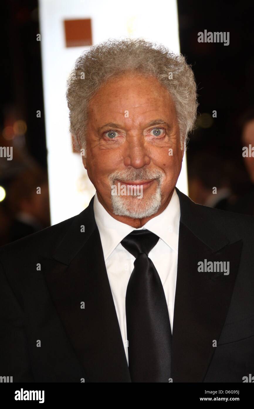 Singer Tom Jones attends the British Academy Film Awards at Royal Opera ...